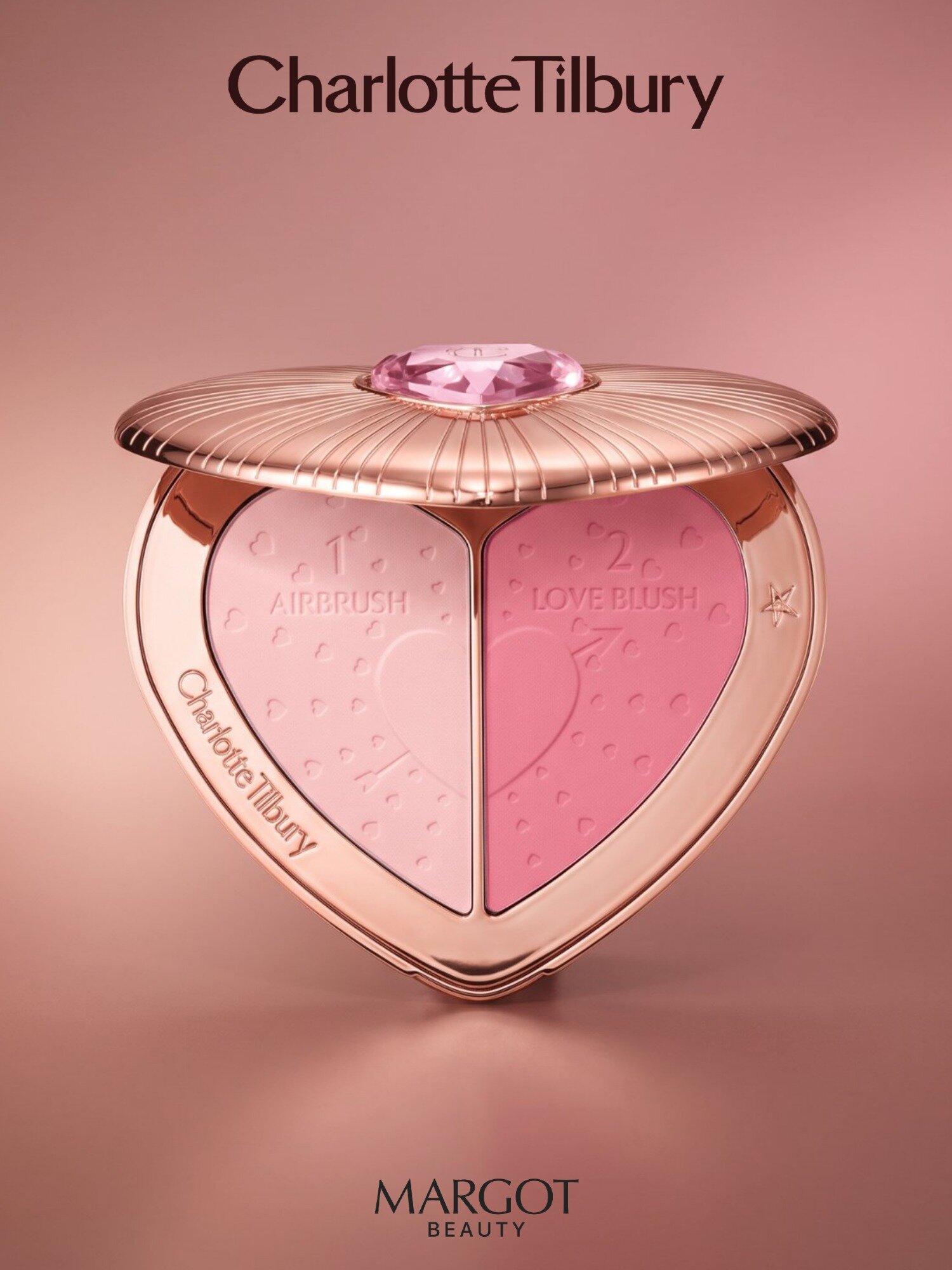 Палетка CHARLOTTE TILBURY Beauty Soulmates | оттенок Flawless Pink | лимитированная | оригинал