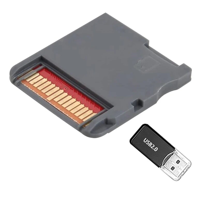 DsHomebrewOS Flashcard для 3DS, Красный/Black