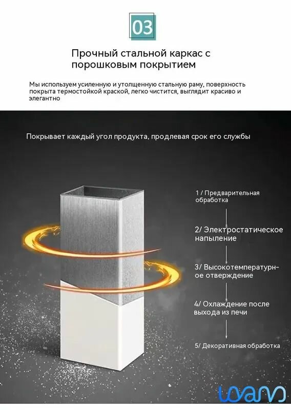 Полка для барной стойки Настенная Прямая, 100х20х89 см, 1 шт.