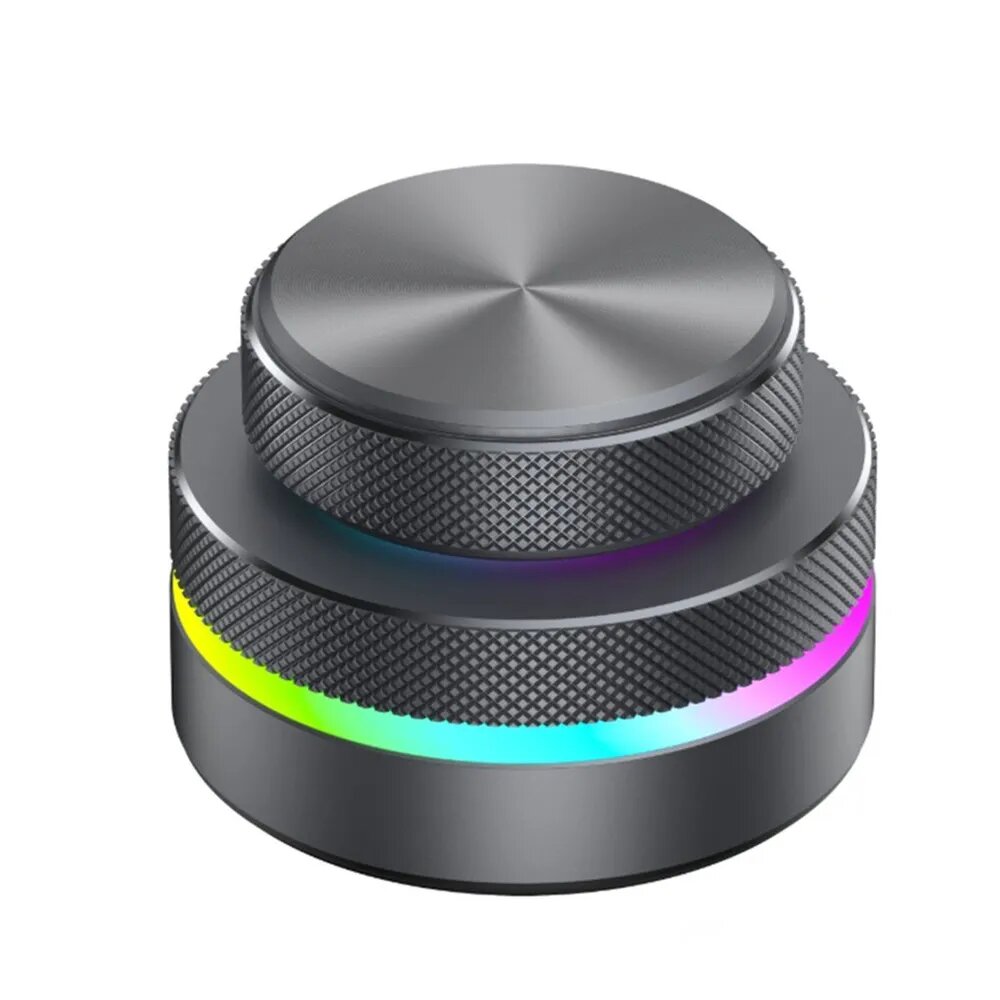 Двухкнопочная Клавиатура С RGB-Подсветкой И Bluetooth