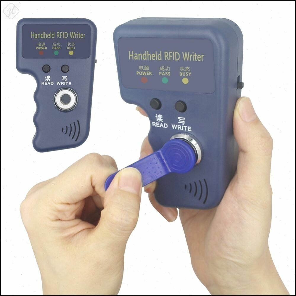 125 кГц TM опировальный портативный RFID-считыватель для карт T5577 EM4305 CET5200