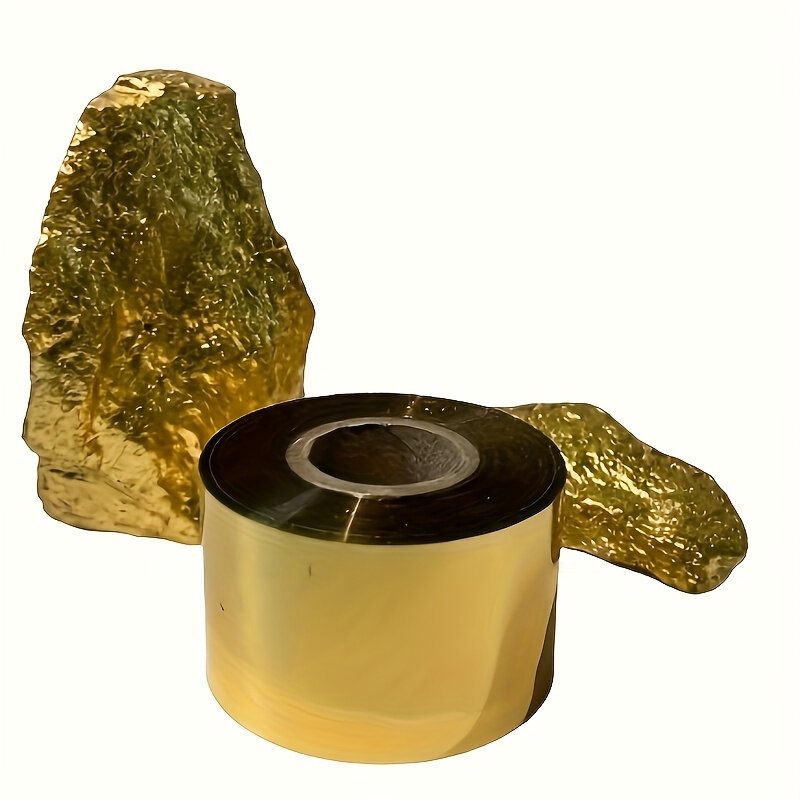 Самоклеящаяся золотая металлизированная фольга в рулоне, 4 см x 120 м, съемная, для скрапбукинга, упаковки подарков и декора