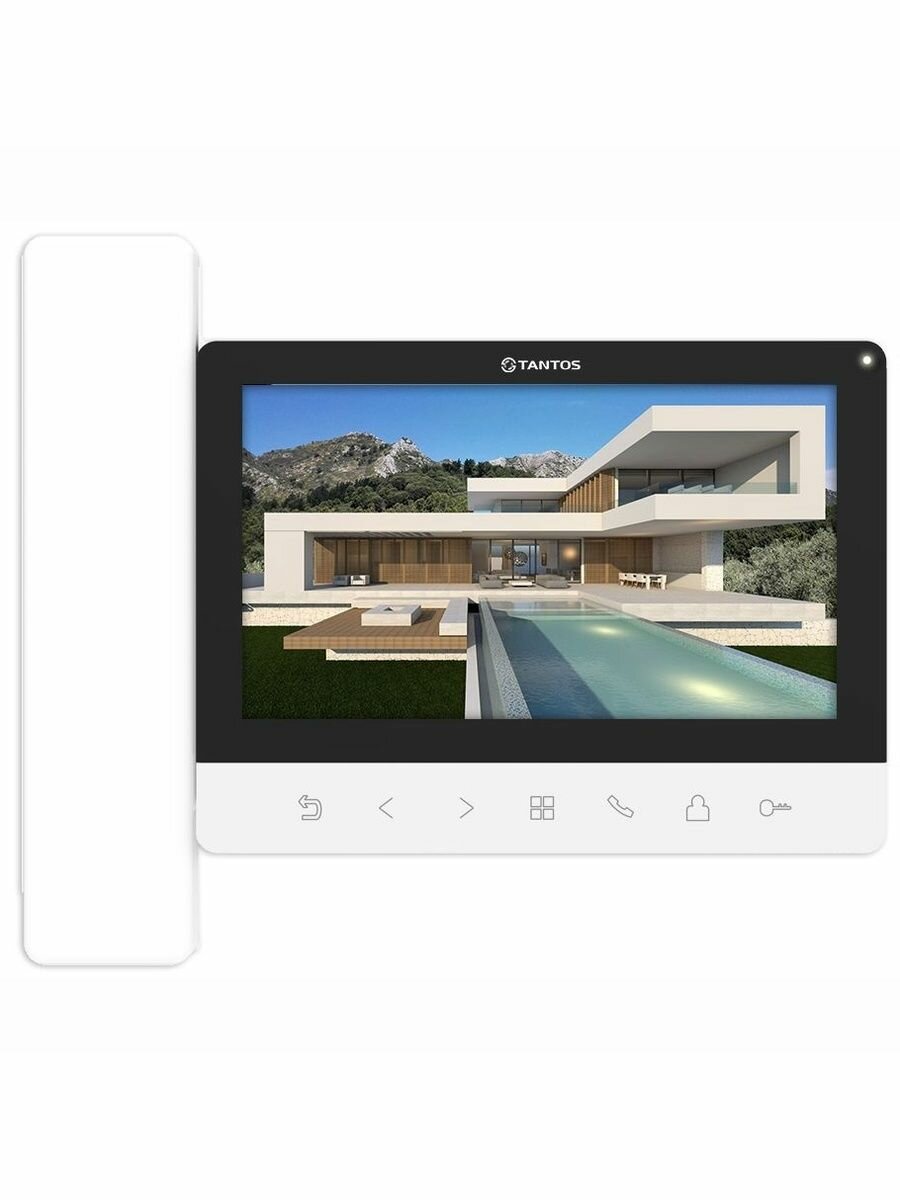 Монитор видеодомофона LOKI HD SE (White) VZ