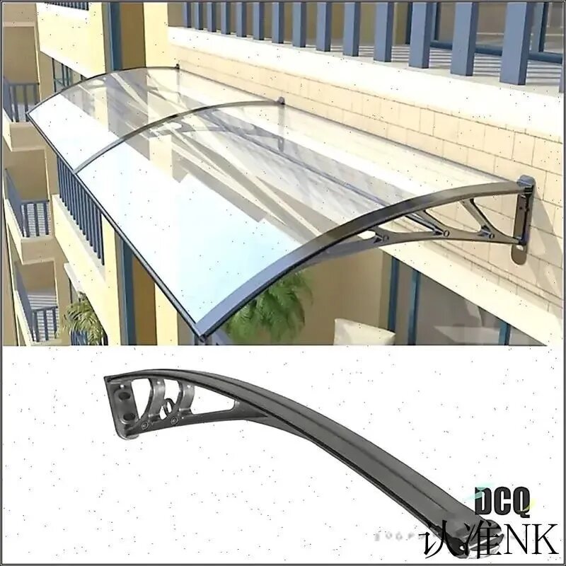 Готовый навес для крыльца