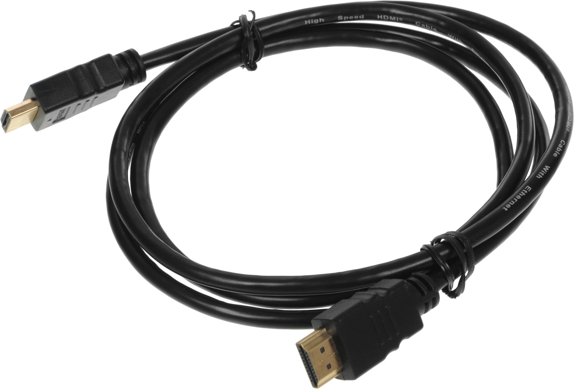 Кабель аудио-видео KingPrice KP-HDMI-v1.4-1.5m HDMI (m)/HDMI (m) 1.5м. позолоч. конт. черный