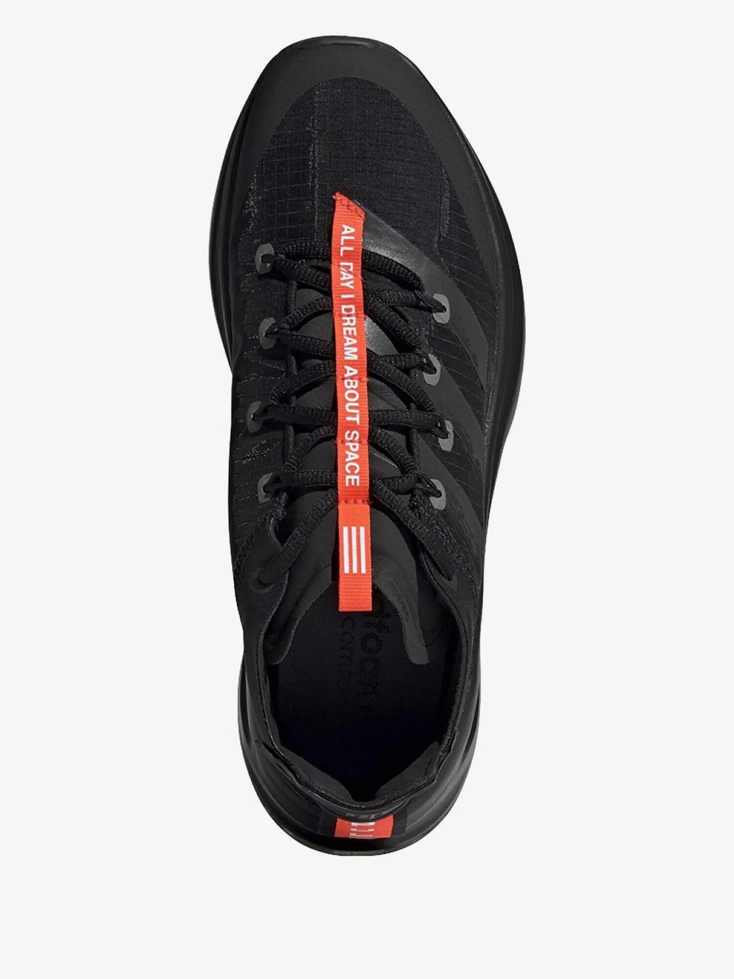 Кроссовки adidas Fluidflash Black/Solar Red, размер 10 US — фото 1