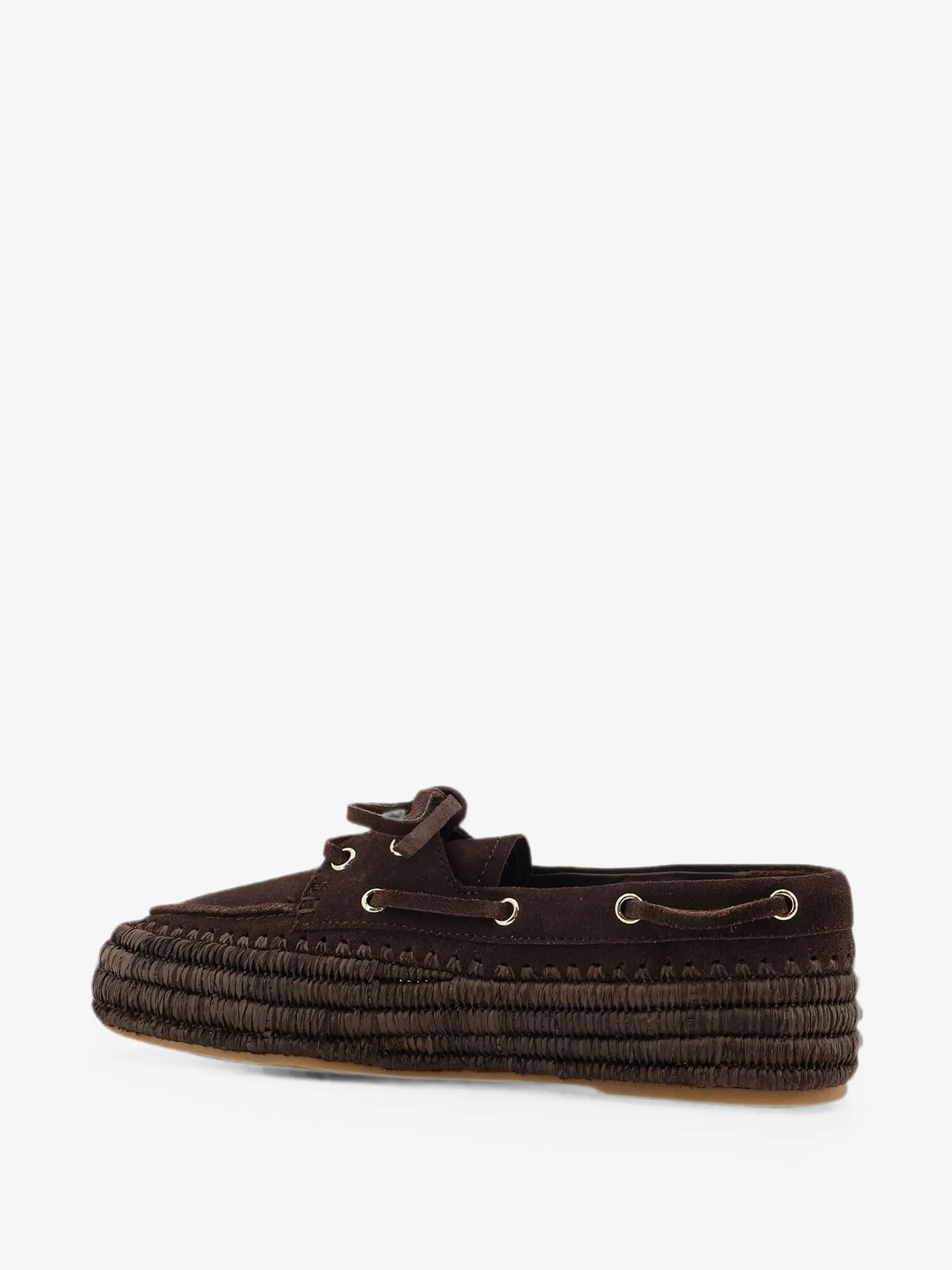 Лоферы Paloma Barcelo Penelope suede raffia loafers, размер 37 — фото 1