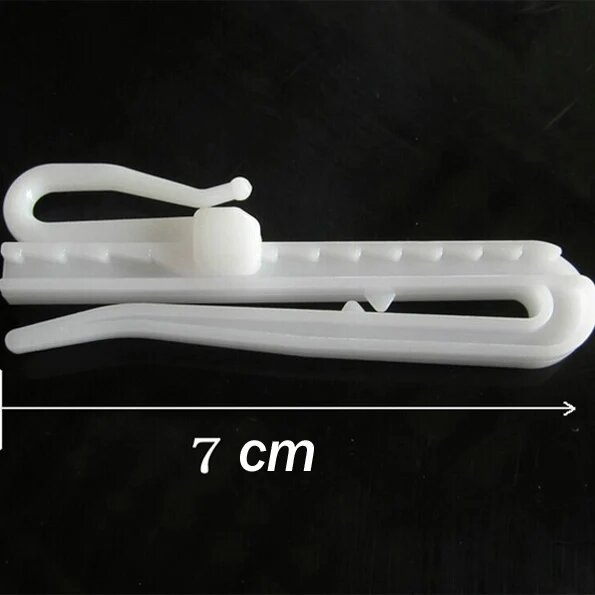 Пластиковые крючки для штор 7cm 50 шт
