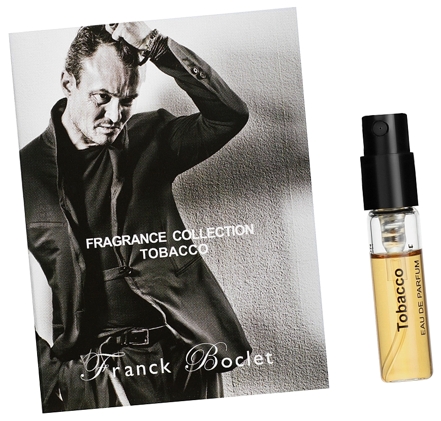 Миниатюра духов Franck Boclet Tobacco 1.5 мл для женщин и мужчин - Франк Бокле Табак