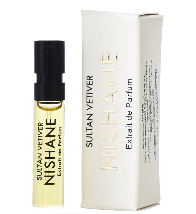 Миниатюра духов Nishane Sultan Vetiver 2 мл унисекс - Нишане Султан Ветивер пробный флакон