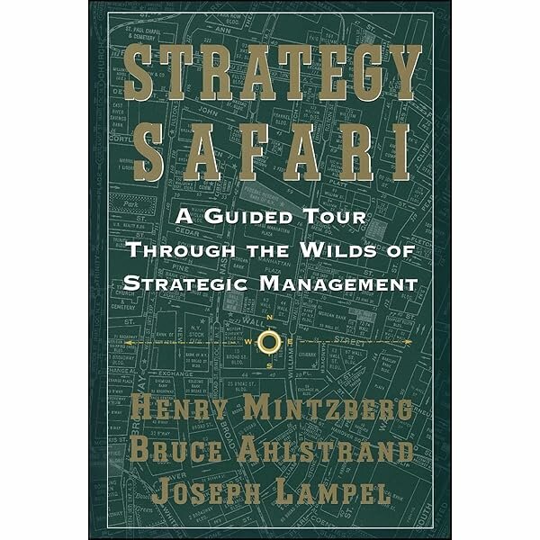 Strategy Safari: A Guided Tour Through The Wilds of Strategic Management Reprinted books