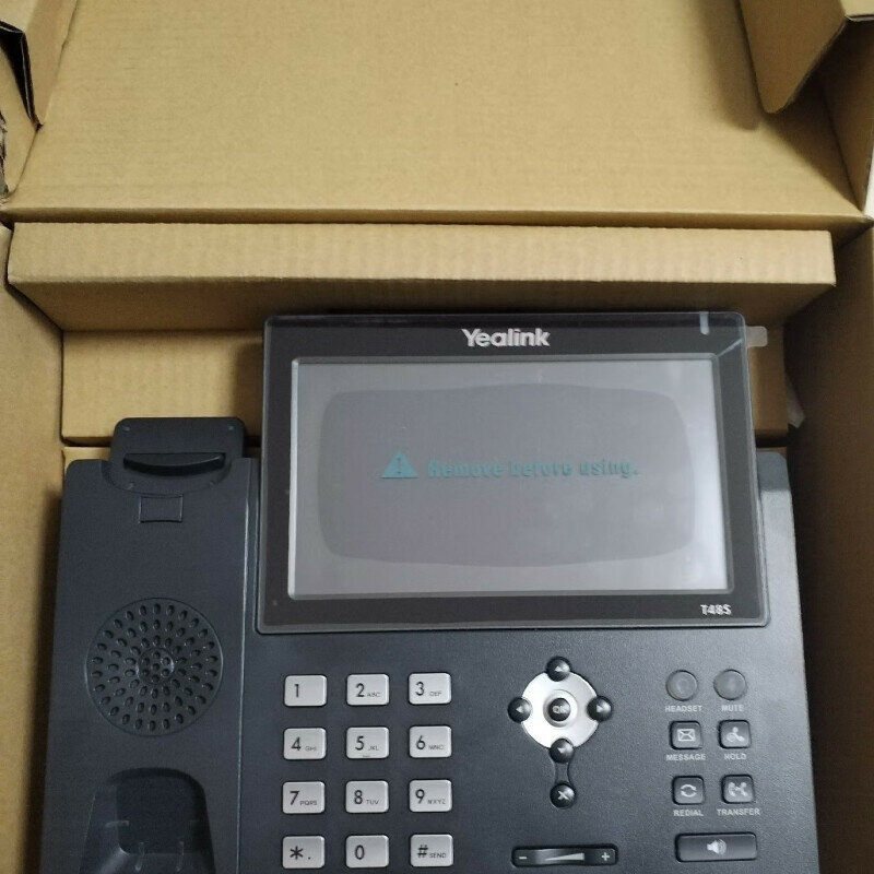 Yealink T41 IP-телефон с поддержкой HD-звука, 48-клавишным дисплеем, для офисного использования
