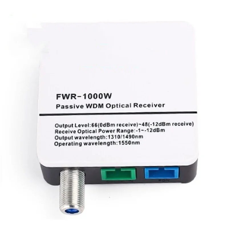 Заводская цена FTTH AGC WDM CATV Волоконно-оптический узел приемника WDM FWR-1000W