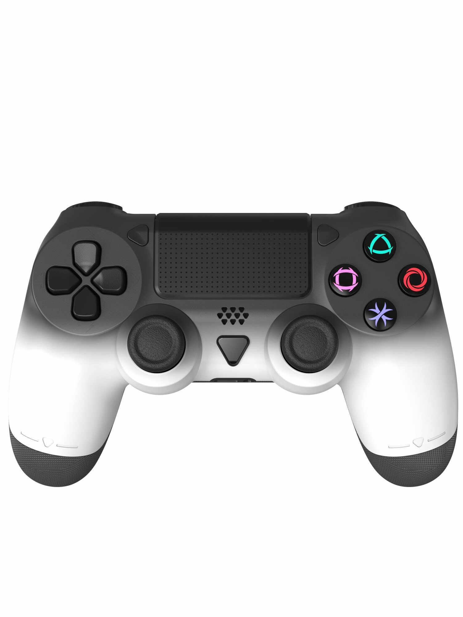 Беспроводной геймпад DOBE для PS4 / Джойстик Dualshock PS4, черно-белый