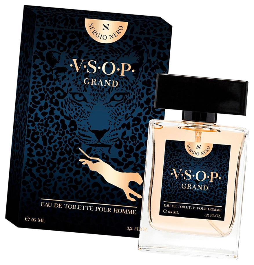 Sergio Nero VSOP Grand одеколон для мужчин 95 мл / Серджио Неро Всоп Гранд