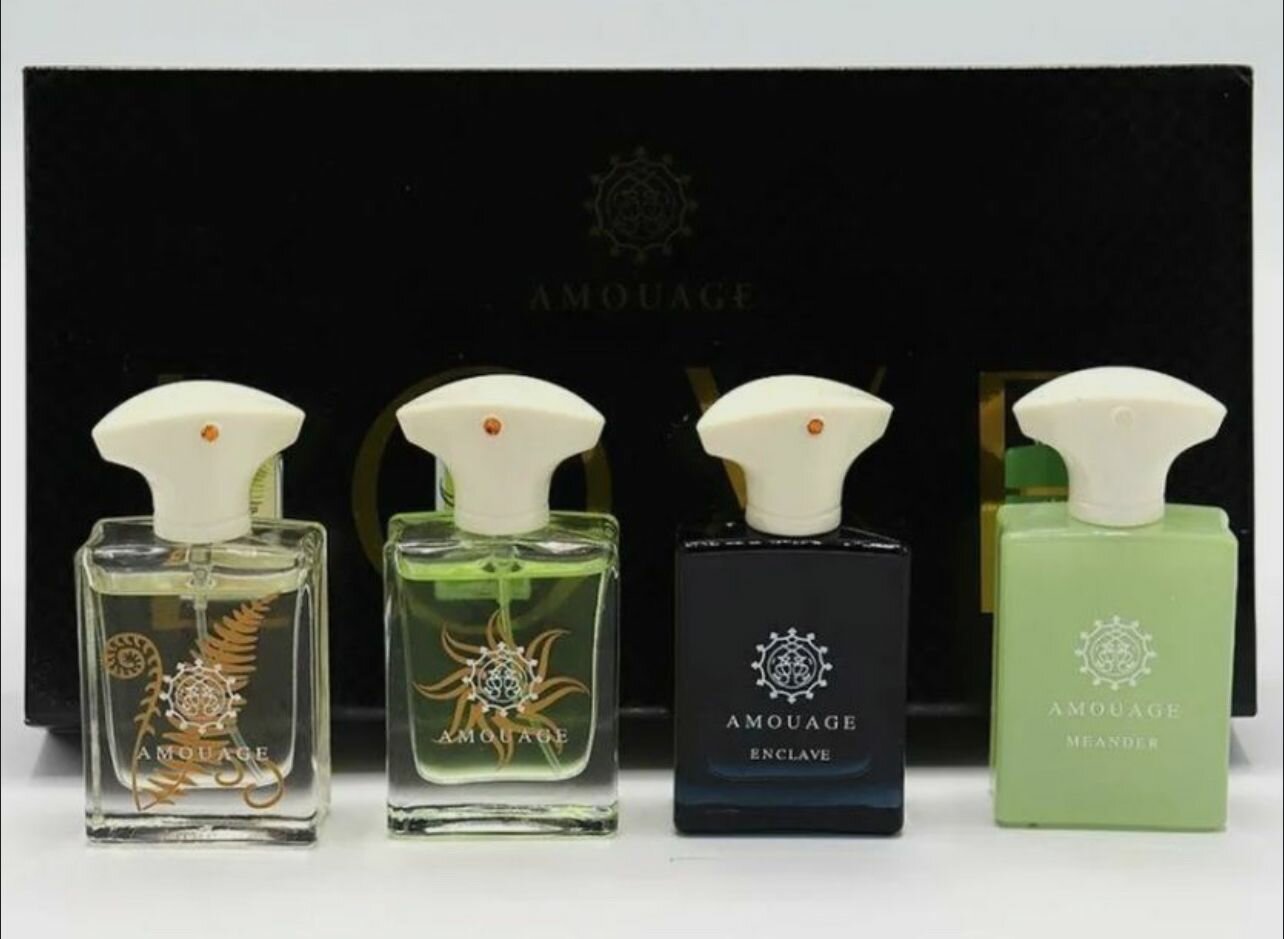 Подарочный парфюмерный набор Amouage Miniature Love 4х30мл