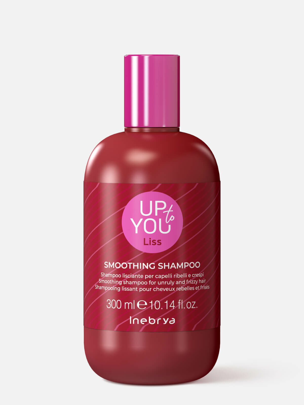 Разглаживающий шампунь для пушащихся и непослушных волос Inebrya Up To You Liss Smoothing Shampoo, 300 мл