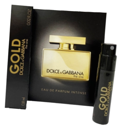 Сэмпл парфюмерной воды Dolce & Gabbana The One Gold Intense женский 0.8 мл