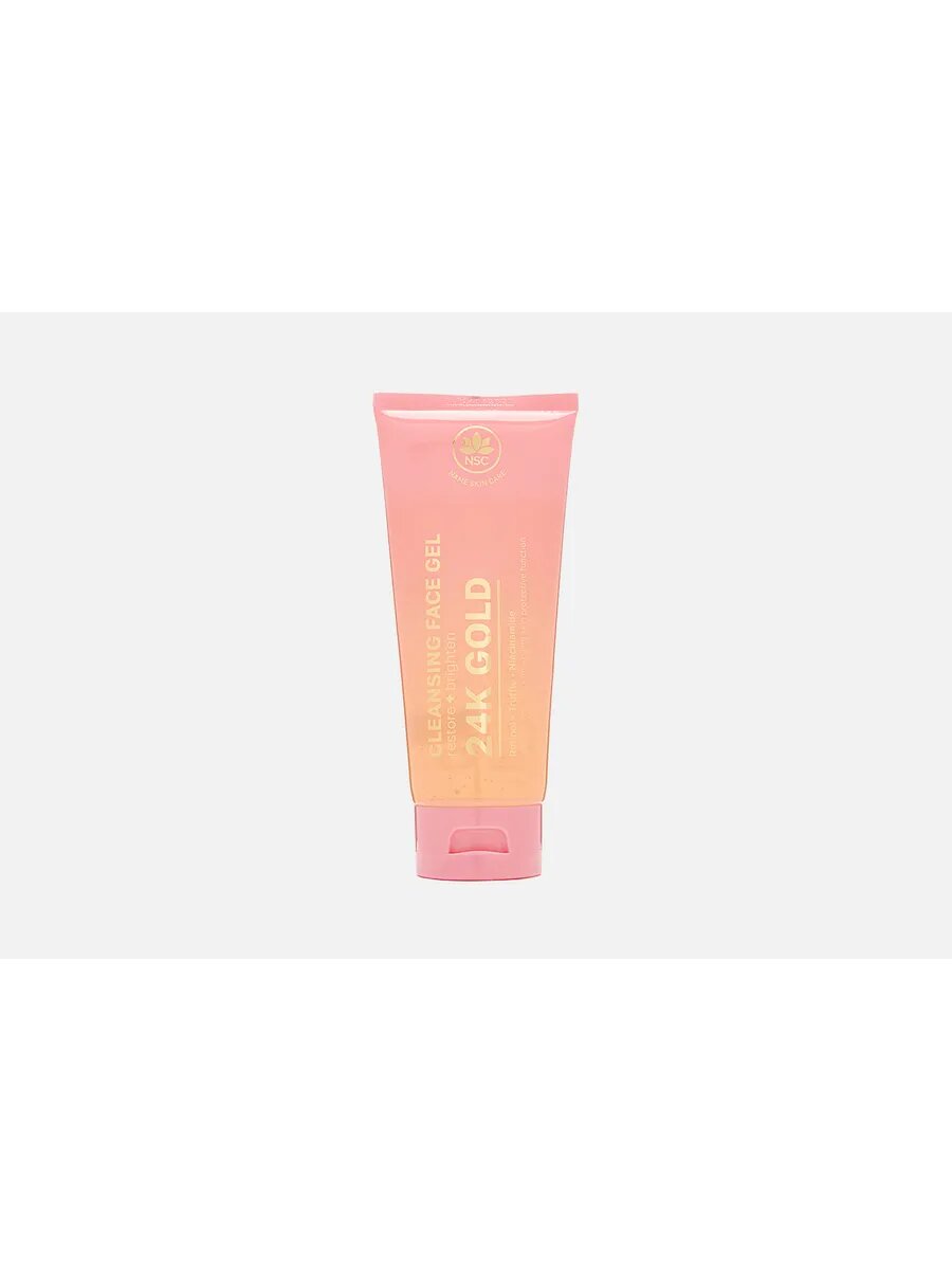 NAME SKIN CARE 24k gold and niacinamide Очищающий гел 100мл