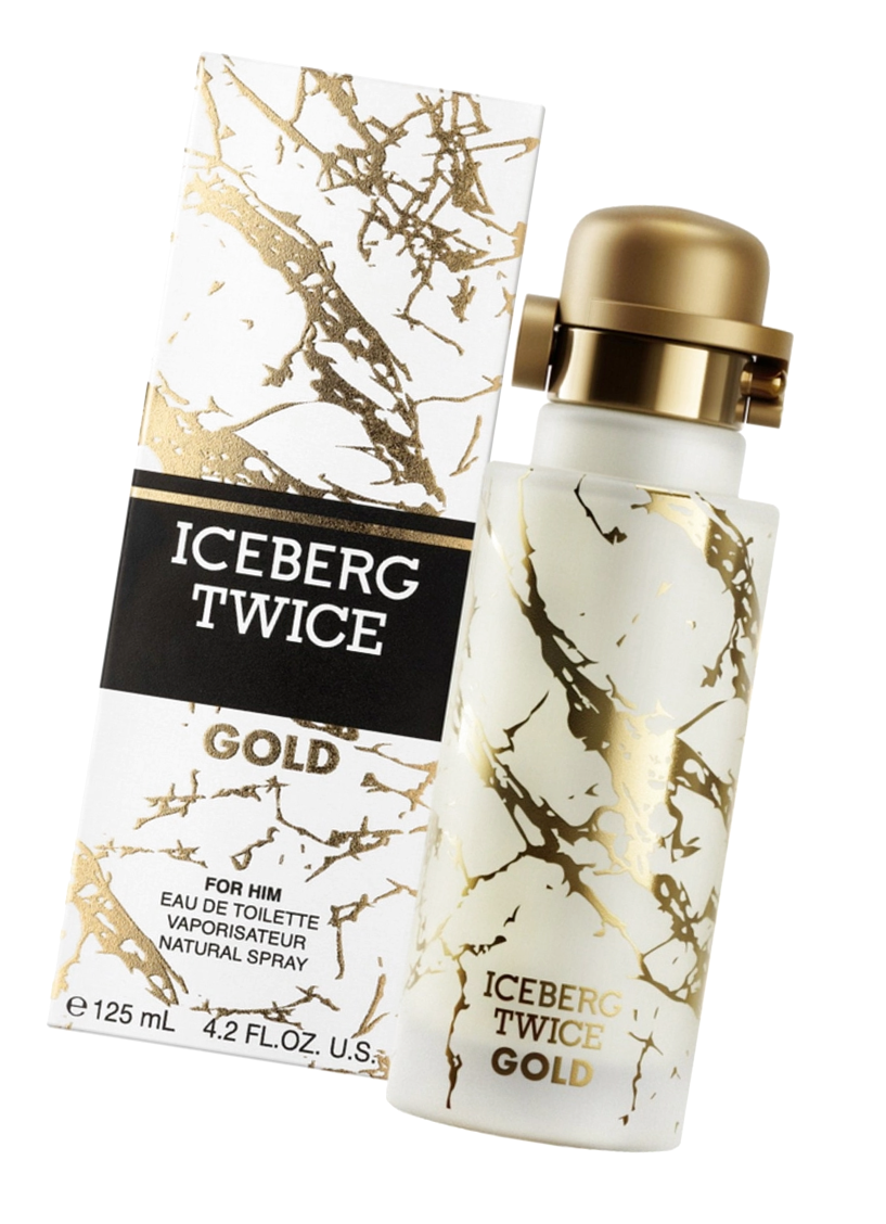 Туалетная вода мужская Iceberg Twice Gold 125 мл / Твайс Голд Айсберг