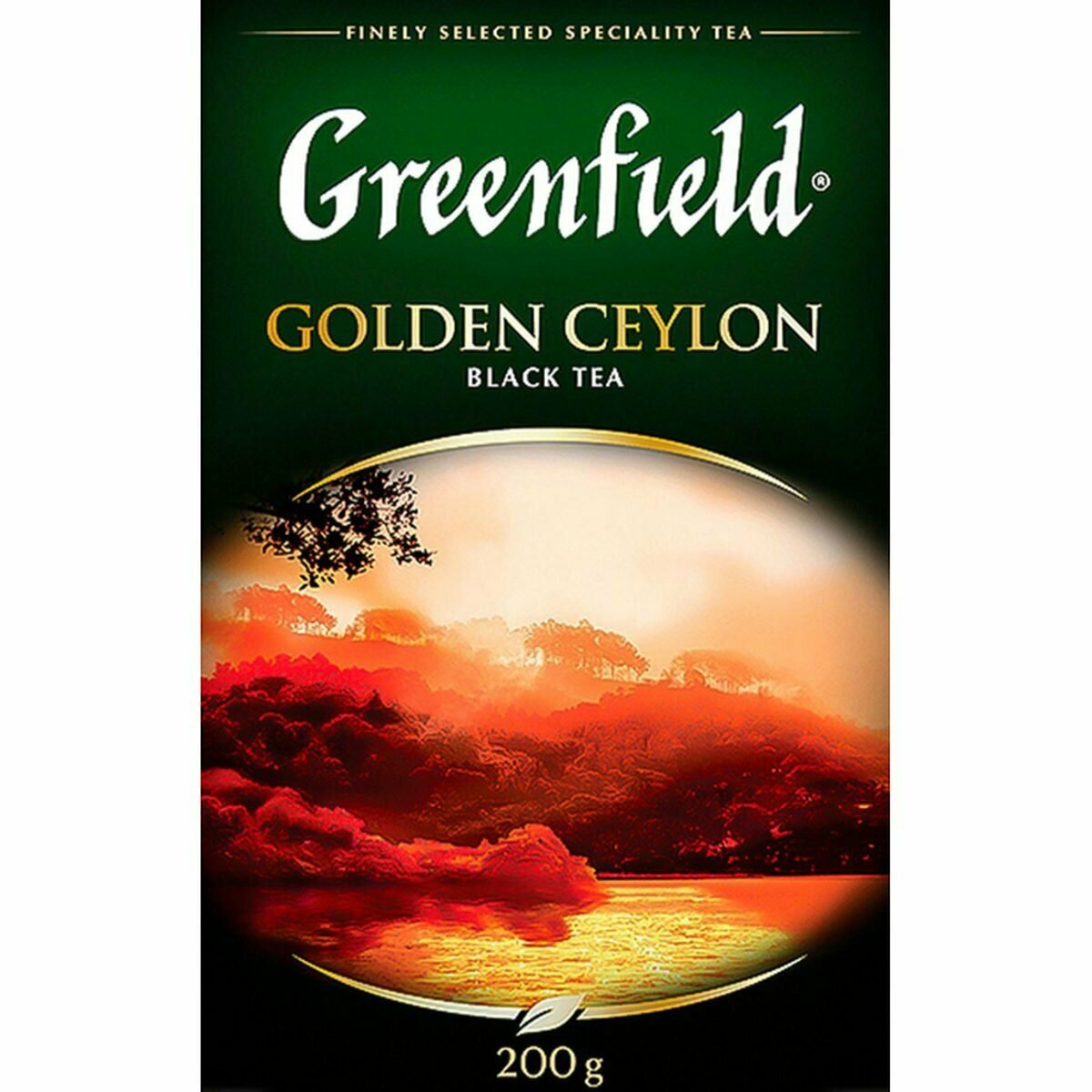 Чай Greenfield Golden Ceylon черный 200г, 10шт.