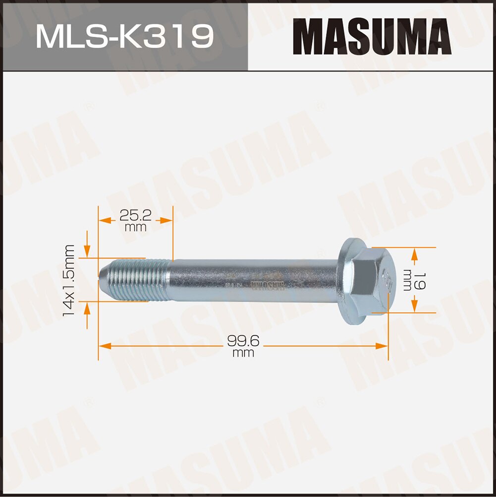 Болт подвески Masuma MLS-K319