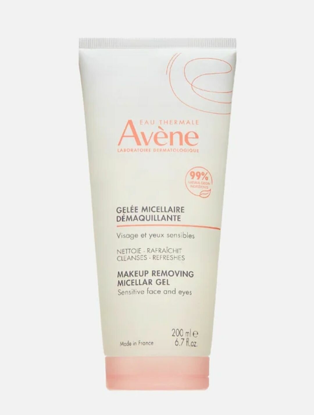 Мицеллярный гель для снятия макияжа EAU THERMALE AVENE the essentials