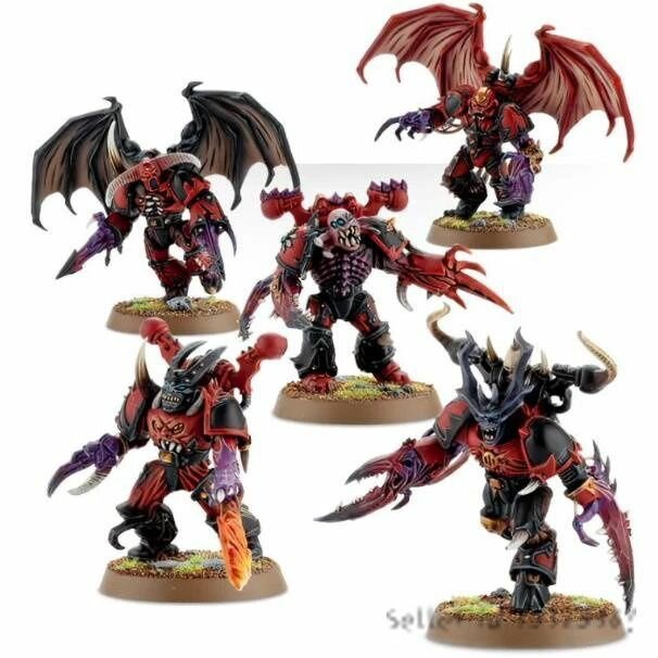 CHAOS SPACE MARINE POSSESSED / Вархаммер 40к смола / Warhammer 40000 миниатюры