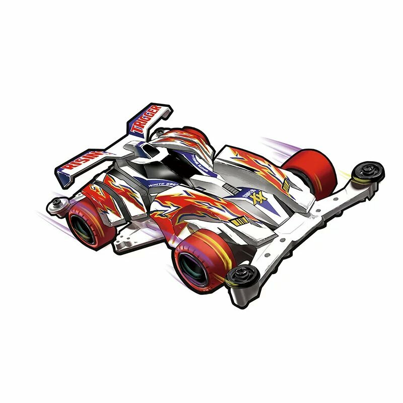 Игрушечная машина Four-Wheel Brothers SXX белый огненный птица гигантского размера, официальная комплектация