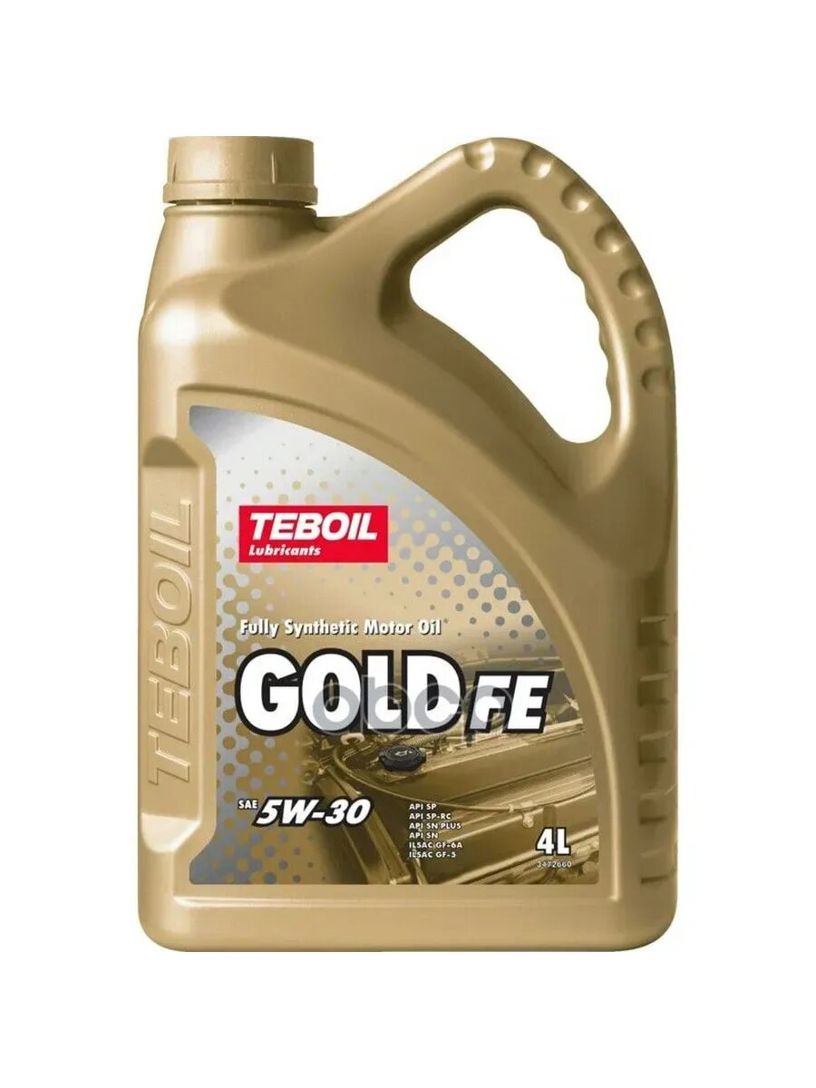 Teboil Teboil Gold Fe 5W-30 (4L)_ Моторное! Синт Api Sn/Sn P