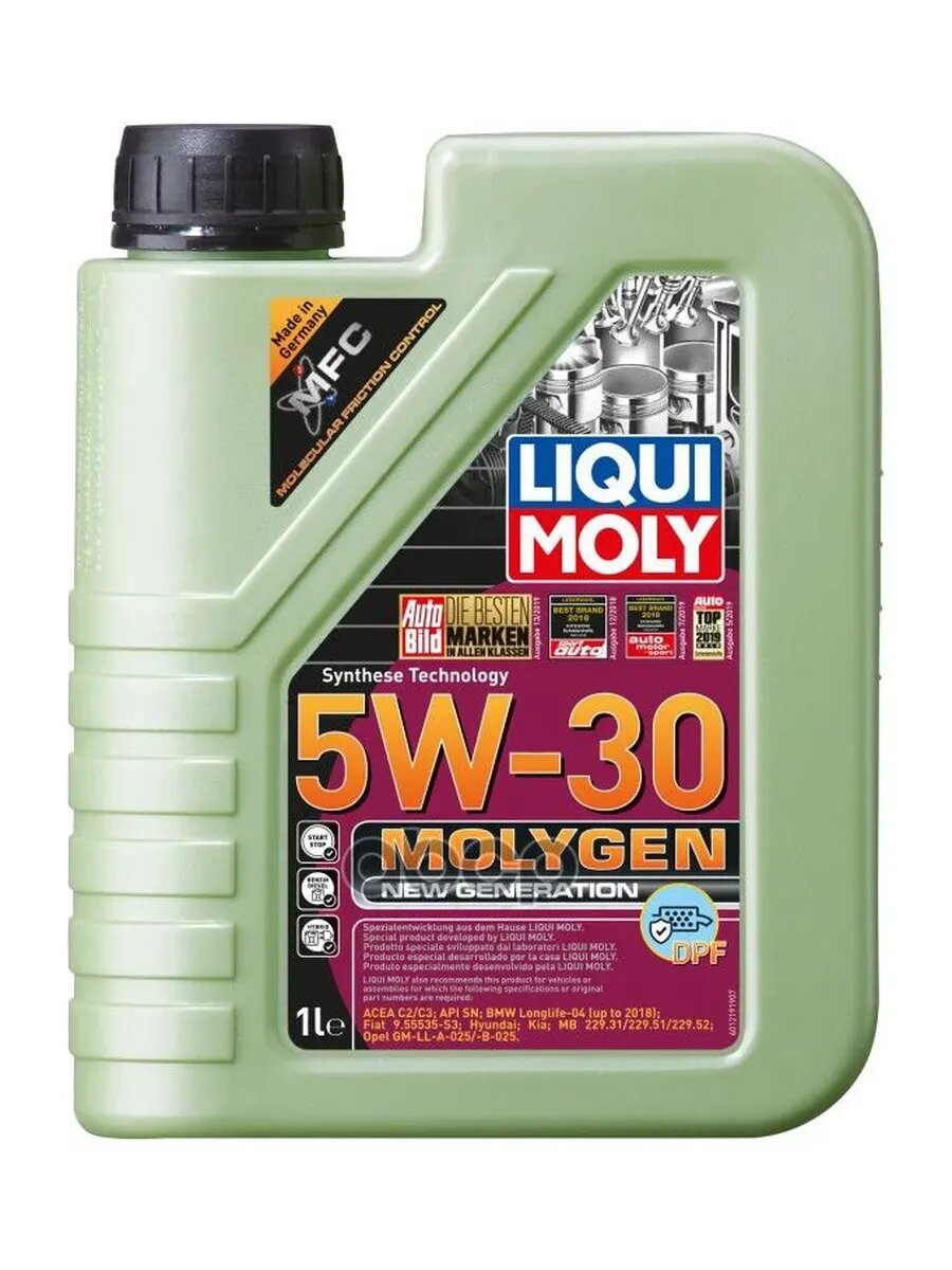 LIQUI MOLY Liqui Moly Molygen New Generation Dpf 5W-30 1Л.