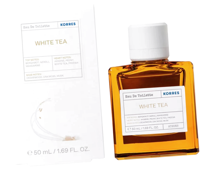 Korres White Tea туалетная вода для мужчин и женщин 50 мл - Коррес Уайт Ти