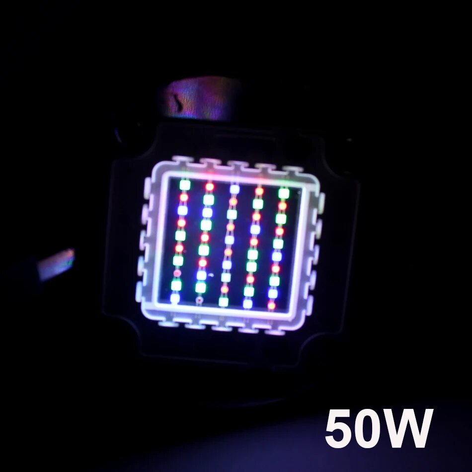 Светодиодный модуль TiaoChongYi RGB LED 50W-100W для аквариума