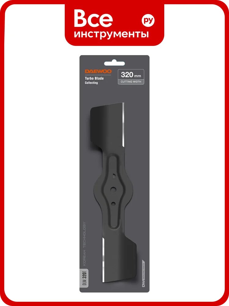 Нож для газонокосилки DAEWOO DLM 1250E DLM 320T