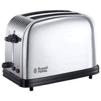 Тостер Russell Hobbs 1600 Вт, серебристый, Victory Classic 23311-56