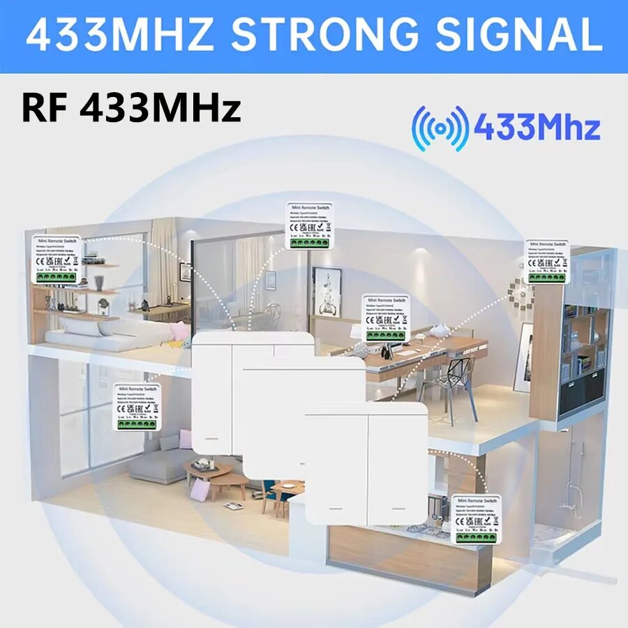 RF Smart Switch 433 MHz — фото 1