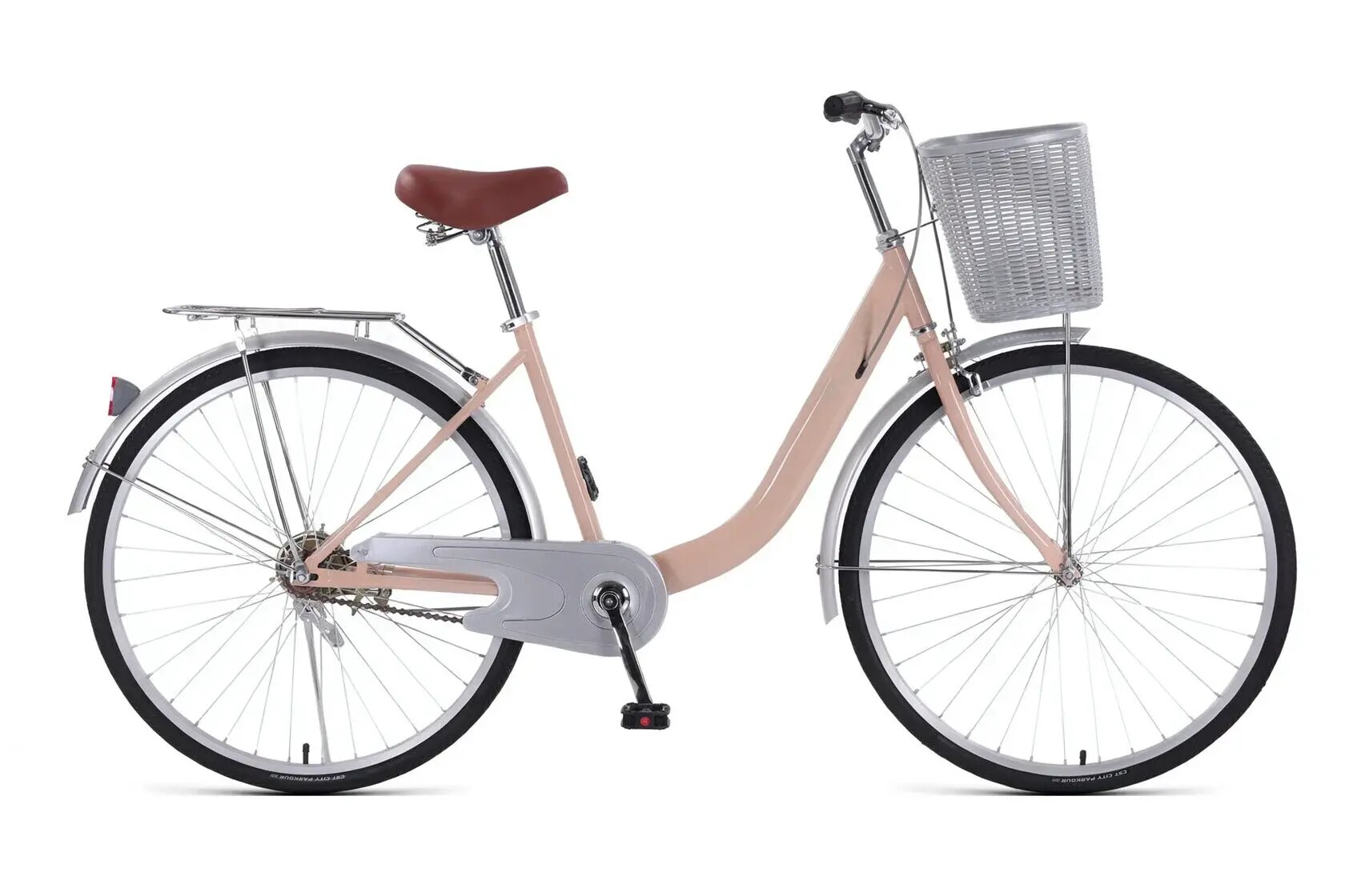 Велосипед FORWARD GRACE NX 26 17" 2026 бежевый