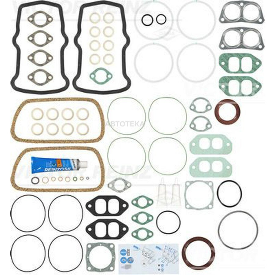 Прокладки двигателя комплект VW T2 82-92 1.9/2.1 VICTOR REINZ 012531502