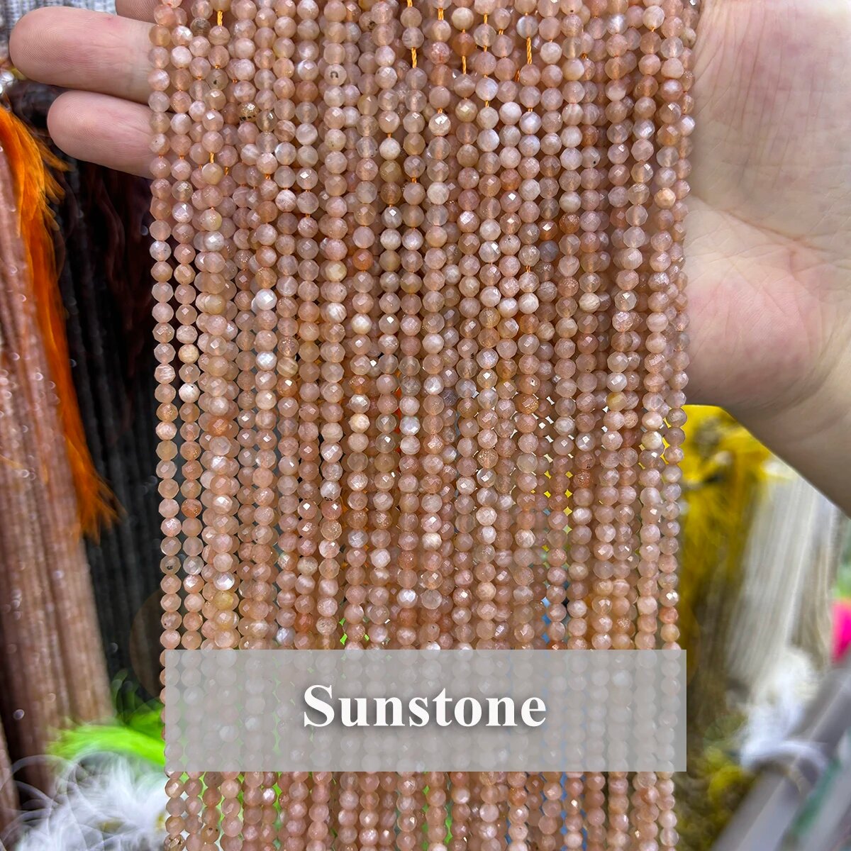 Бусины Sunstone 2 мм (180 шт), цвет 54