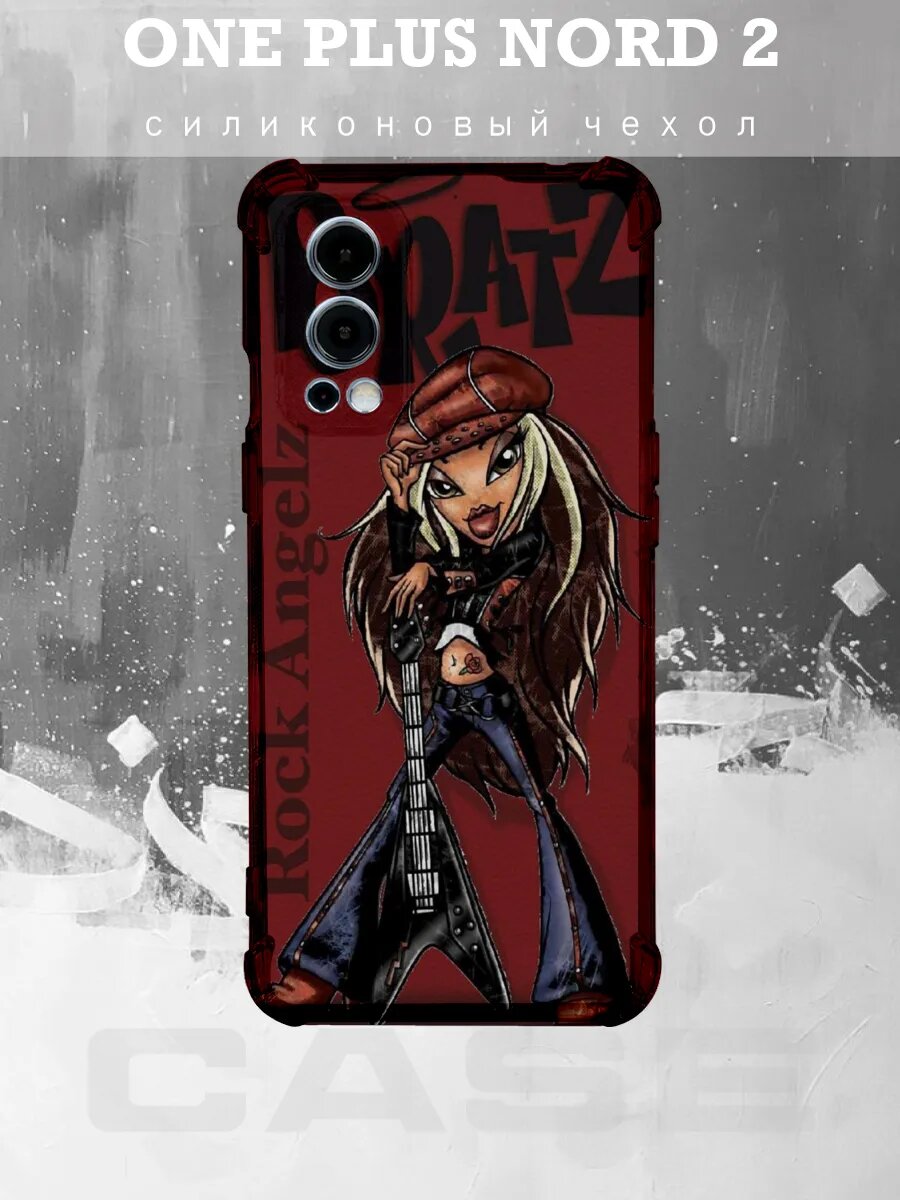Чехол на Oneplus Nord 2 с принтом Bratz Rock Angelz