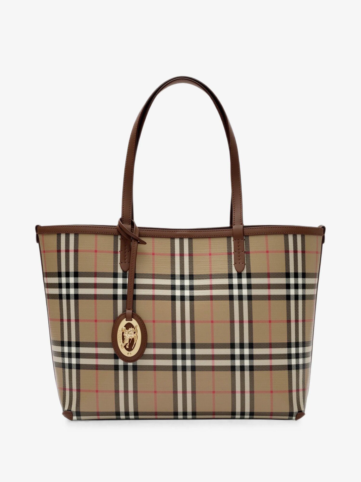 Сумка BURBERRY Small check tote