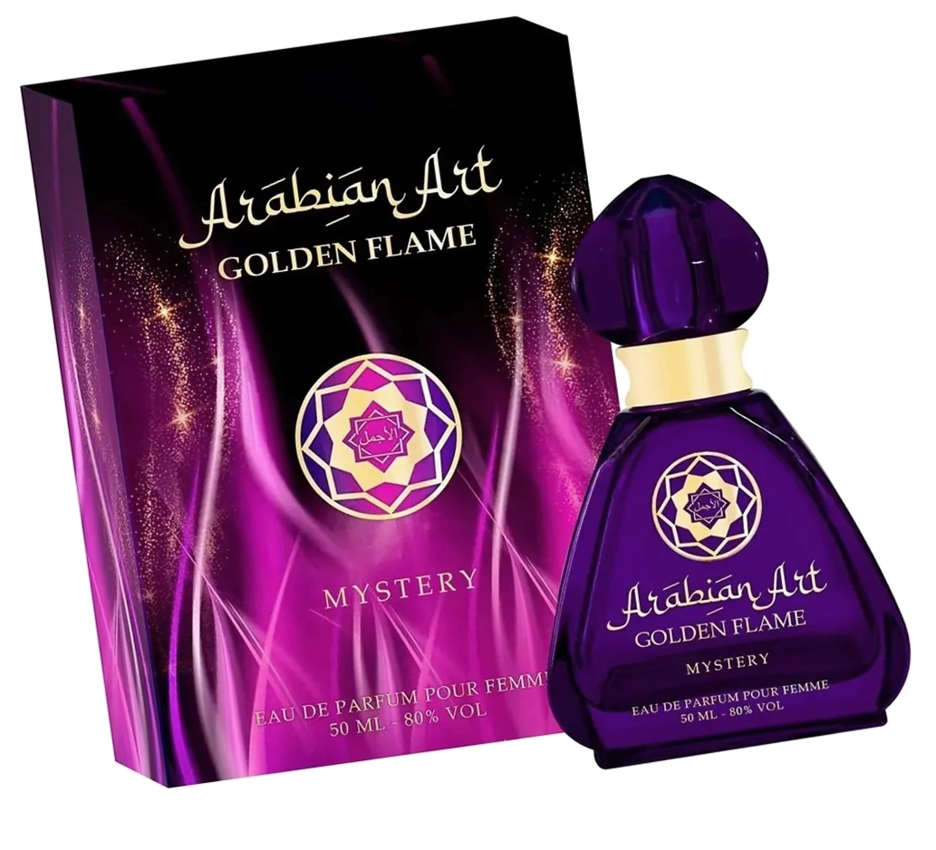 Женская парфюмерная вода Arabian Art Golden Flame Mystery 50 мл - Арабиан Арт