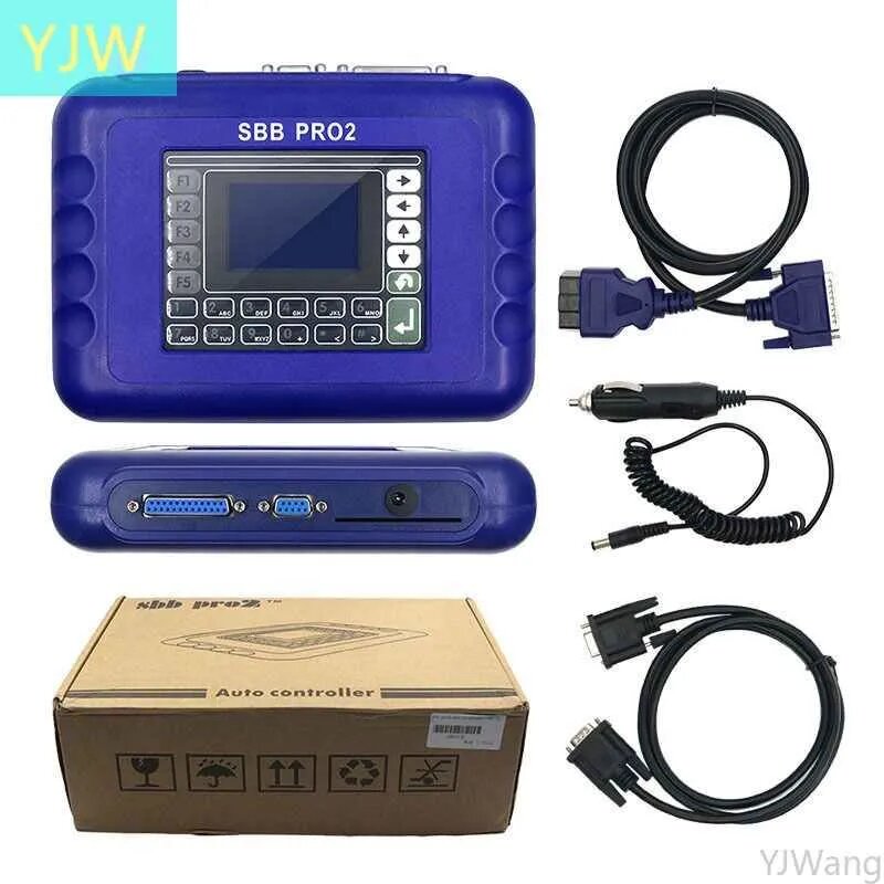 Программатор автомобильных ключей SBB PRO2 V48.99, универсальный, синий, OBDII