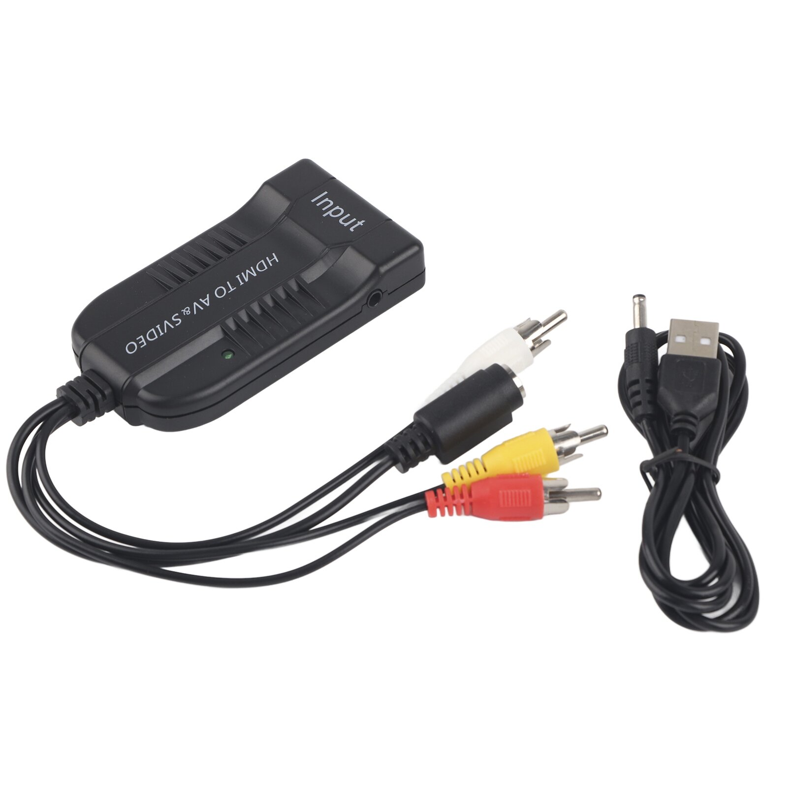 Переходник HDMI-папа для AV/CVBS/S-Video Преобразователь композитного видео-аудиокабеля 1080P