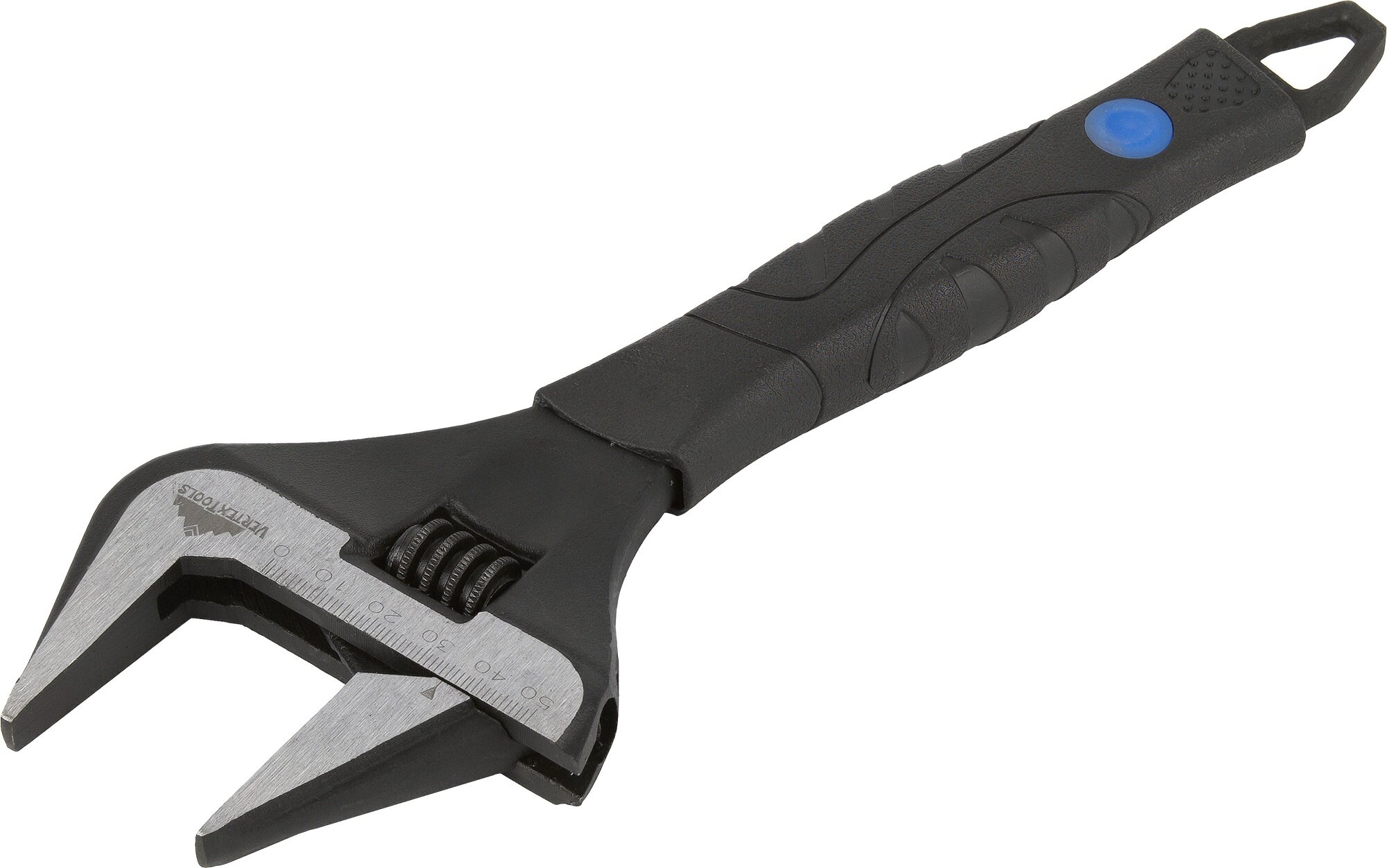 Ключ разводной с тонкими губками Vertextools 2110-250 захват 50 мм, длина 250 мм