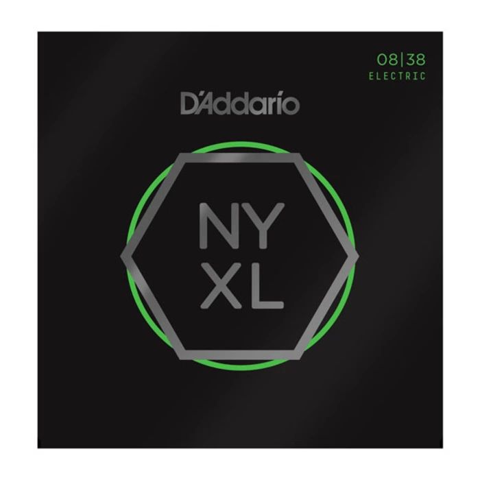 DAddario NYXL0838 Комплект струн для 6-струнной электрогитары 8-38