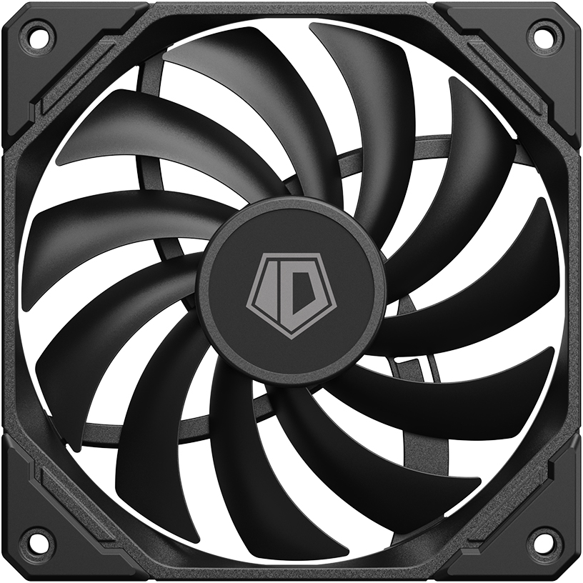 Вентилятор для корпуса TF-12015-K 120х120x15 черный 4-pin
