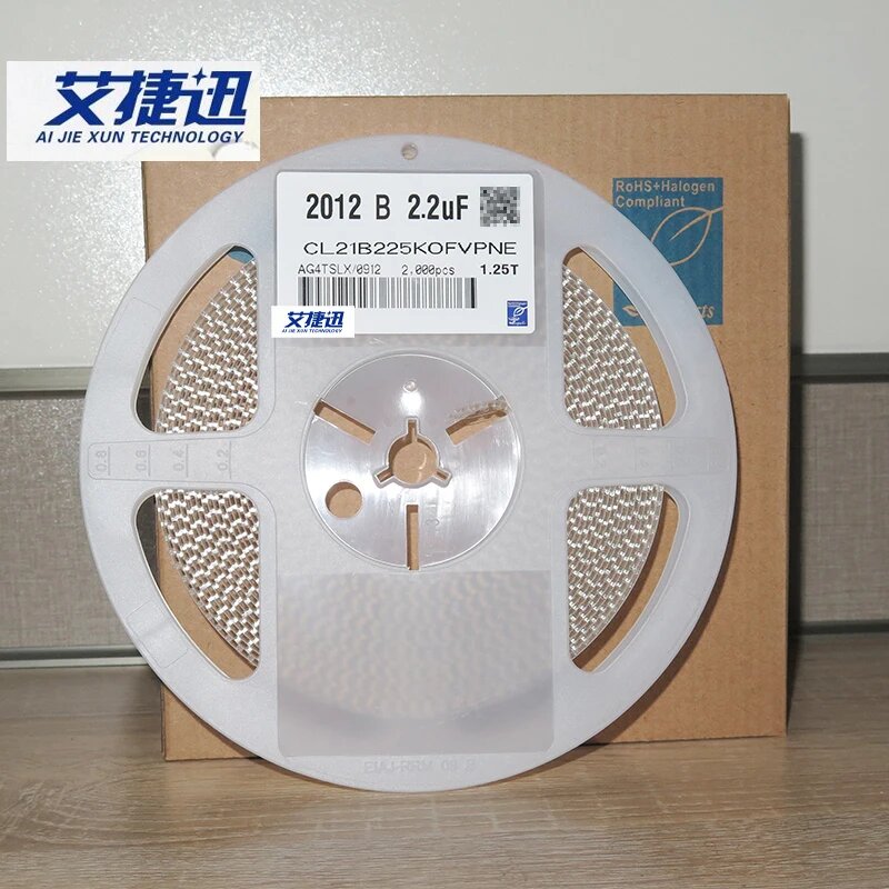 Элементы электроники CL21B225KOFVPNE 0805 2,2 мкФ