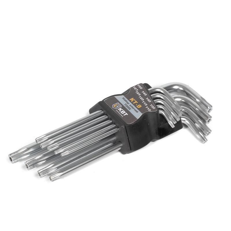 Набор ключей TORX КТ-9 (Т10-Т50) (КВТ) 79202