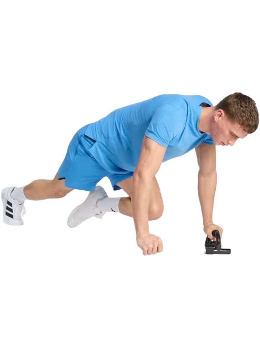 Шорты спортивные adidas Designed for Training Workout Shorts, размер XL 7, синий — фото 1